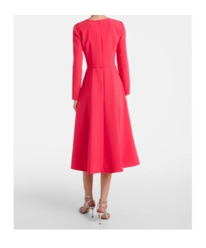 Carolina Herrera Bow-detail Crêpe Midi Dress