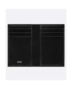 Dior Vertical Bifold Card Holder