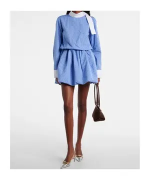 PATOU Striped Mini Dress