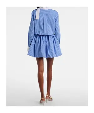 PATOU Striped Mini Dress