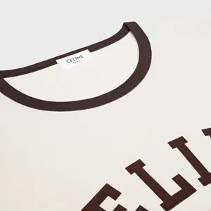 Celine Blason 70's Cotton Jersey T-shirt