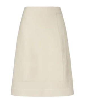 JIL SANDER Wool-blend Wrap Skirt - Nude