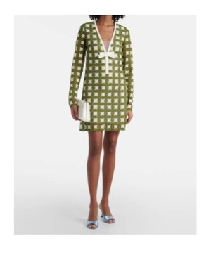 Giambattista Valli Open-knit Minidress
