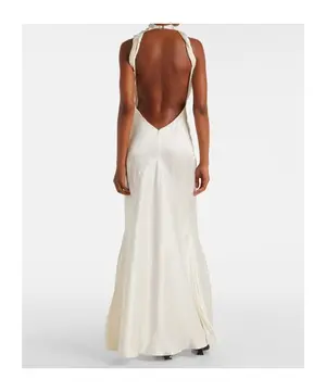 Attico Satin Dress