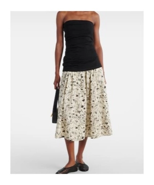 Proenza Schouler Lena Strapless Cotton-blend Top