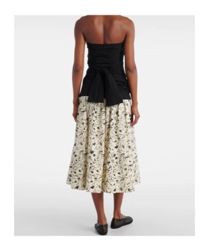 Proenza Schouler Lena Strapless Cotton-blend Top