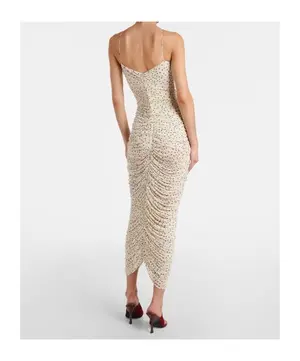 Magda Butrym Floral Applique Dress