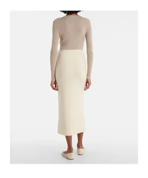 Gabriela Hearst Circe Virgin Wool Pencil Skirt