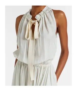 PATOU Striped Maxi Dress