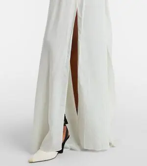 PATOU Striped Maxi Dress