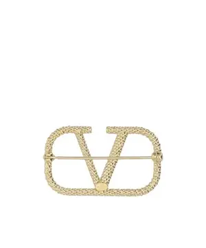 Valentino Garavani Vlogo Signature Brooch
