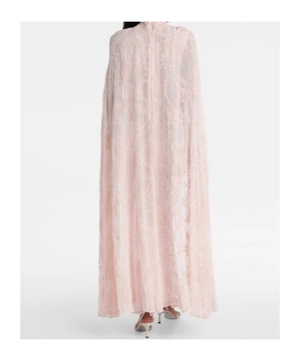 RODARTE Caped Velvet Devoré Gown
