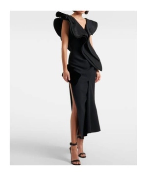 Maticevski Revive Wave Crêpe Gown