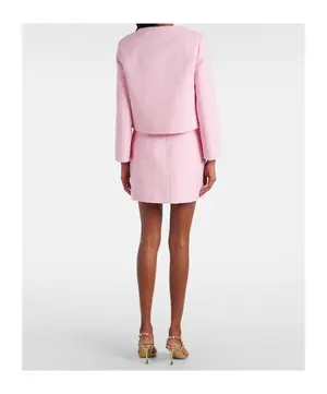 PATOU Tweed Button-down Casual Jacket