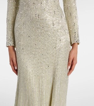 Jenny Packham Aurora Sequined Gown