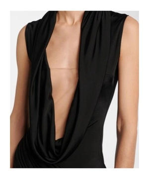 David Koma Draped Gown