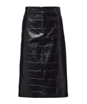 Stella McCartney Croco Pencil Skirt