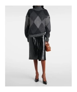 Stella McCartney Croco Pencil Skirt