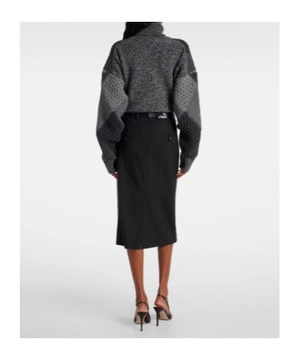 Stella McCartney Croco Pencil Skirt