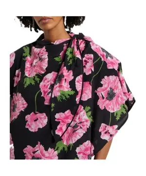 Stella McCartney Floral Printed Silk Maxi Dress