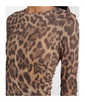 Stella McCartney Leopard-print Midi Dress