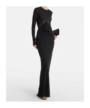 Christopher Esber Lace-trimmed Gown