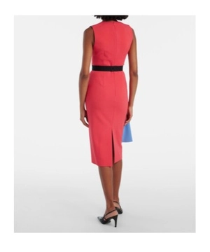 ROKSANDA Pembroke Draped Crepe Cocktail Dress