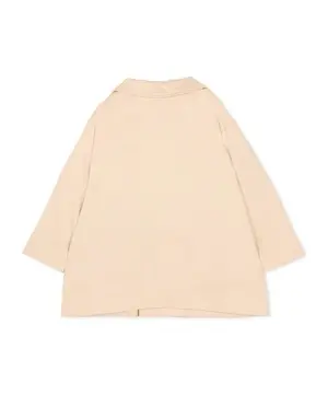 Fendi Button Appliqued Double Breasted Coat