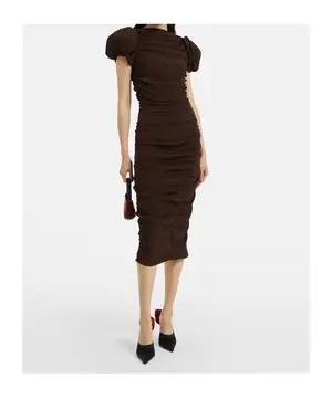 Magda Butrym Short Sleeve Dress
