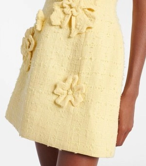LEO Rosario Tweed Bustier Dress