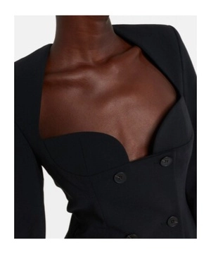 NENSI DOJAKA Double-breasted Blazer Dress