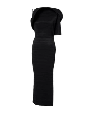 Magda Butrym Slit Dress - Black