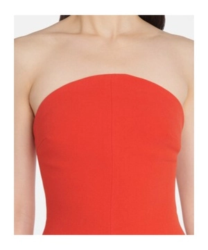 David Koma Strapless Gown
