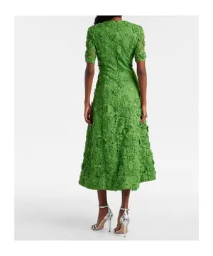 LEO Caroline Lace Midi Dress