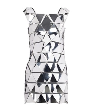 Rabanne Assembly Cutout Minidress