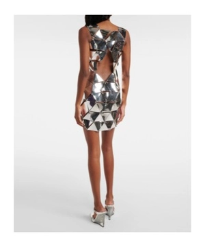 Rabanne Assembly Cutout Minidress