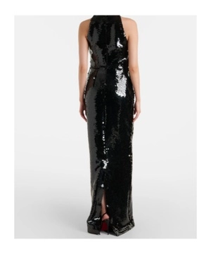 SAFIYAA LONDON Santina Sequined Gown
