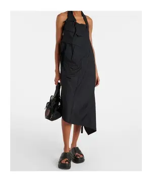 Junya Watanabe Halter Neck Midi Dress