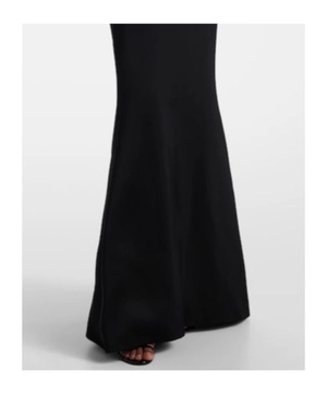 David Koma One-shoulder Bustier Gown With Trim