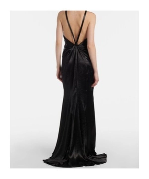 SAFIYAA LONDON Asli Satin Gown