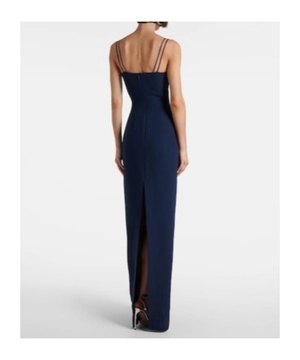 David Koma Tulle-trimmed Bustier Dress