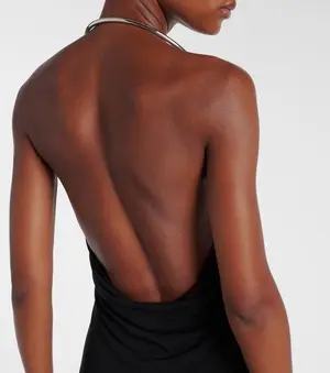 Coperni Emblem Necklace Dress