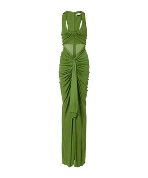 Christopher Esber Vivenda Draped Jersey Maxi Dress