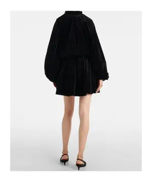 PATOU Velvet Mini Skirt