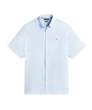 Tommy Hilfiger Short Sleeve Shirt - Blue