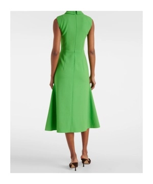 EMILIA WICKSTEAD Leontine Wool Crêpe Midi Dress