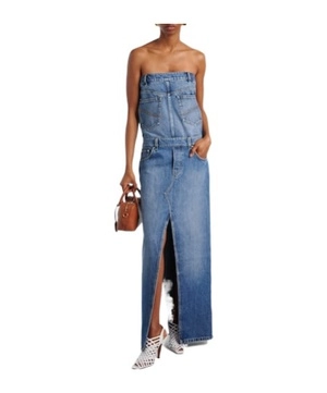 Stella McCartney Denim Maxi Dress