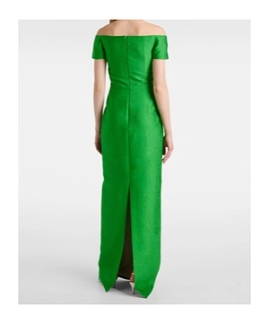 EMILIA WICKSTEAD Aislinn Jacquard Maxi Dress - Green
