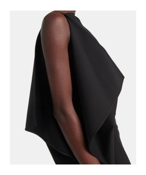 Proenza Schouler Elena Draped Wool-blend Midi Dress