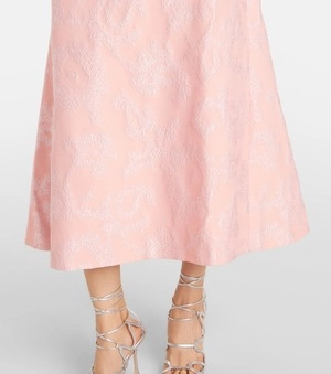 EMILIA WICKSTEAD Kissa Jacquard Midi Dress